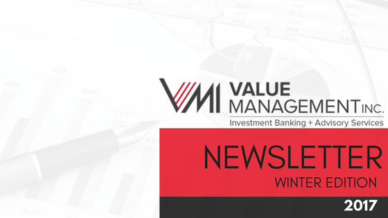 Fall Newsletter 2017 - Value Management Inc.